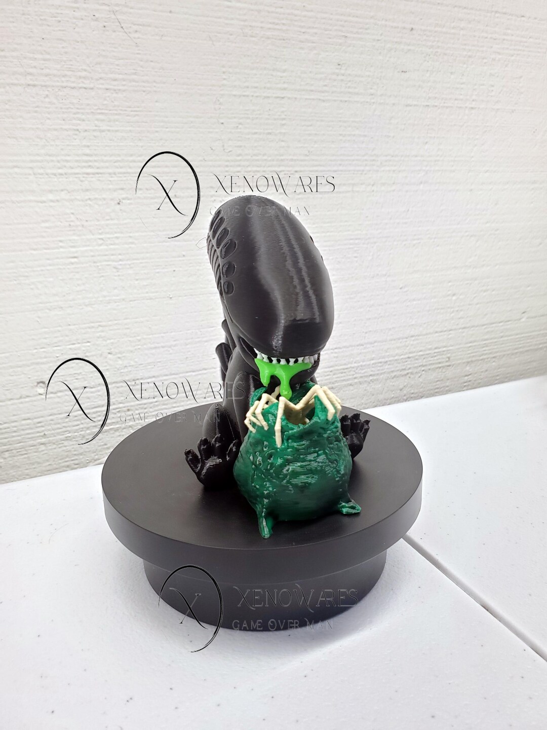 Baby Xenomorph Easter Egg - Chibi Alien Valentine Gift - Alien ...
