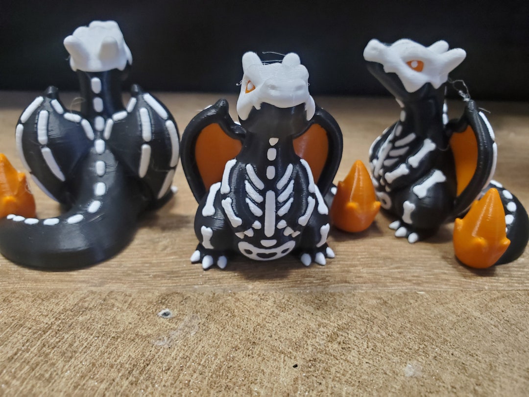 Halloween Charizard Zombie Bulbasaur Skeleton Costume - Etsy