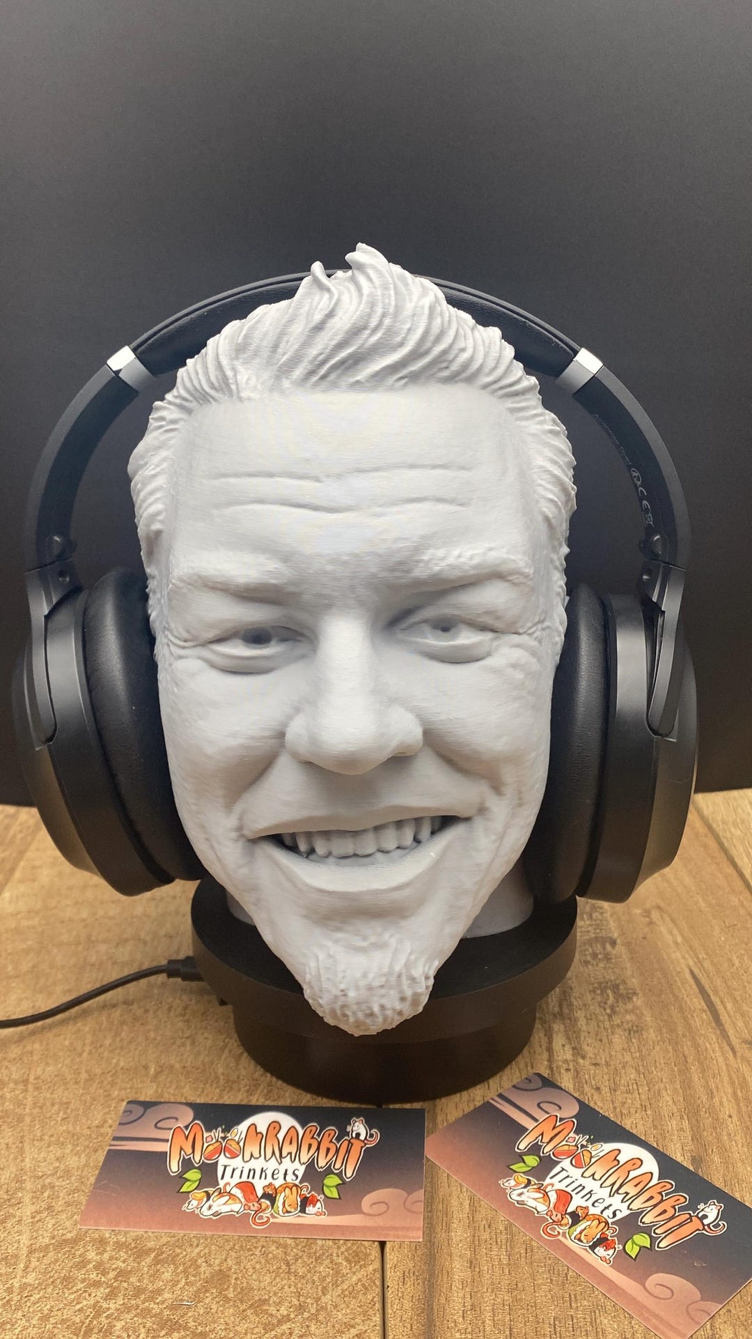 James Hetfield Headset Bust - Metallica Band Headphone Stand - PC ...