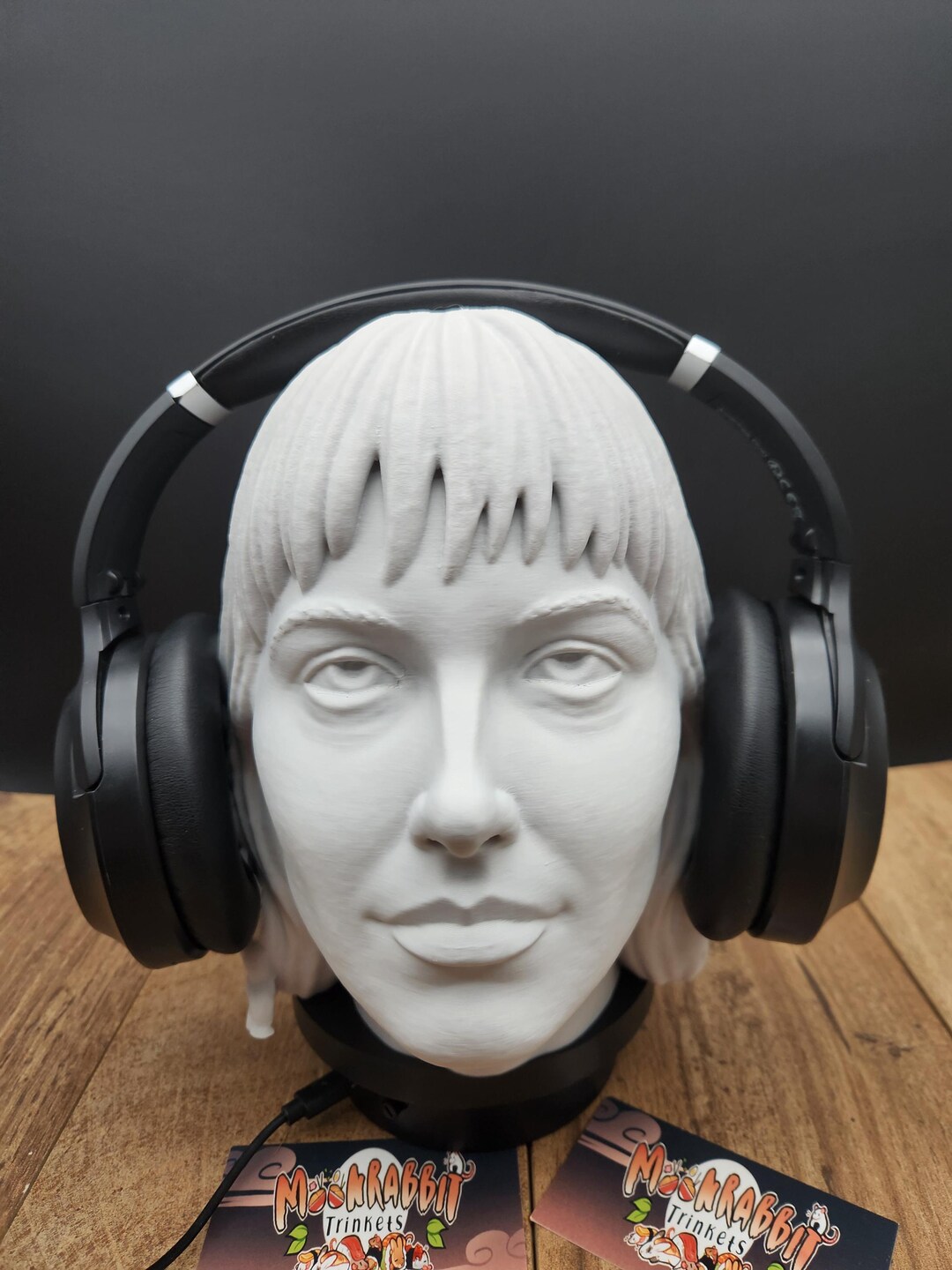 Lucy Lawless Headphone Stand - Princess Warrior Headset Holder - Gift ...
