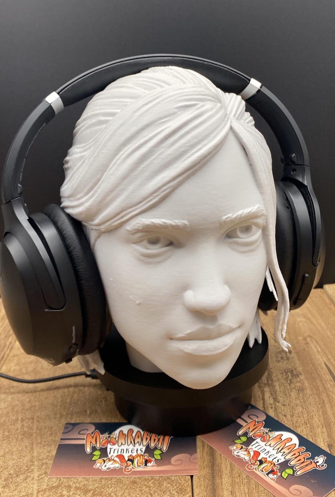 Ellie - Joel Headphone Stand - Last of Us Headset Holder - Gift for Him ...