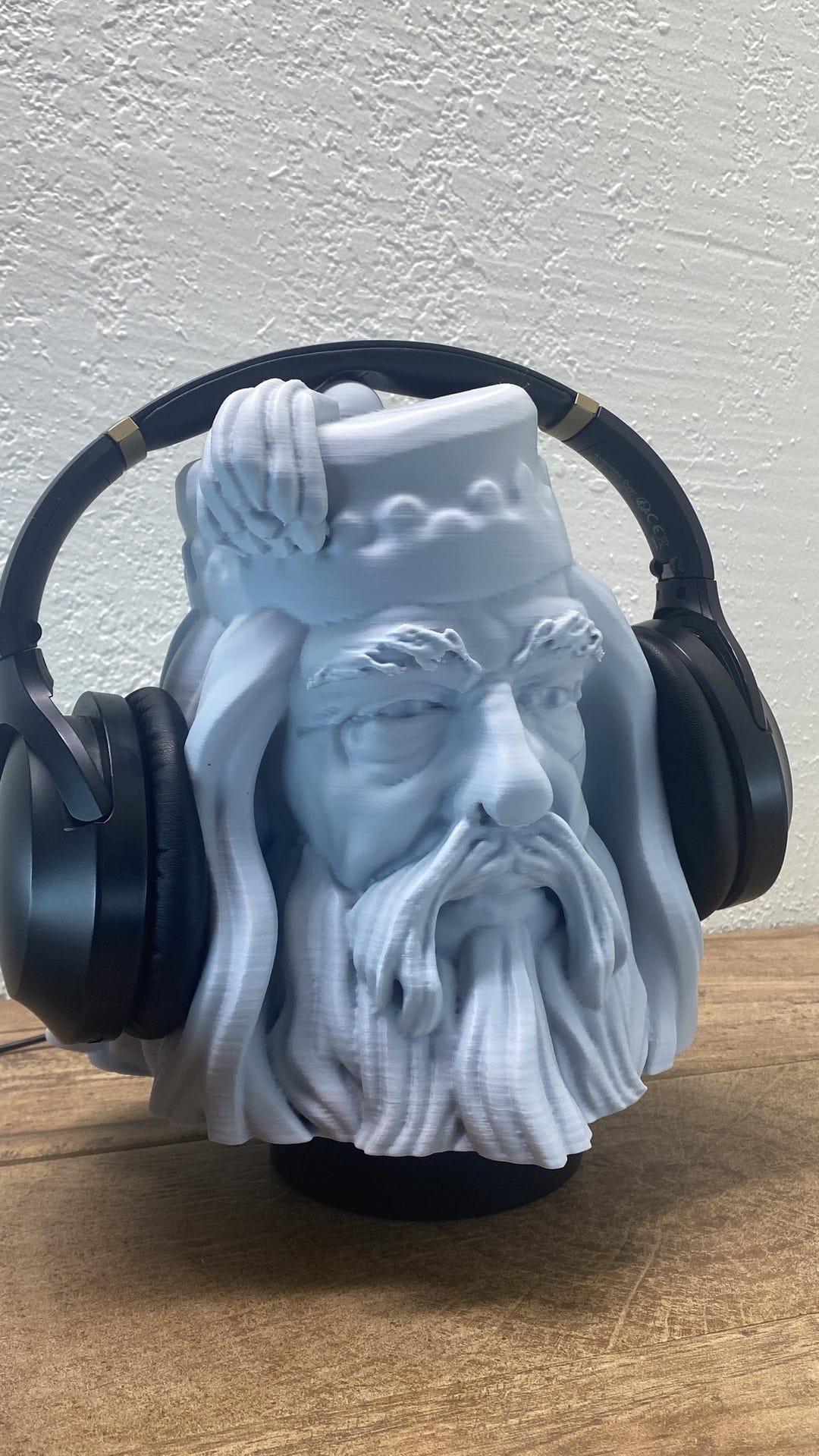 SALE - Richard Harris Headphone Stand - Wizard Headset Holder - Game ...