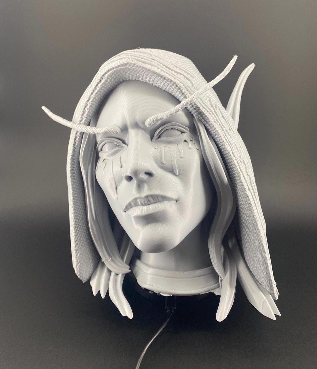 Dark Lady Banshee Headphone Stand | Gift for Him | Gift for Dad | Night ...