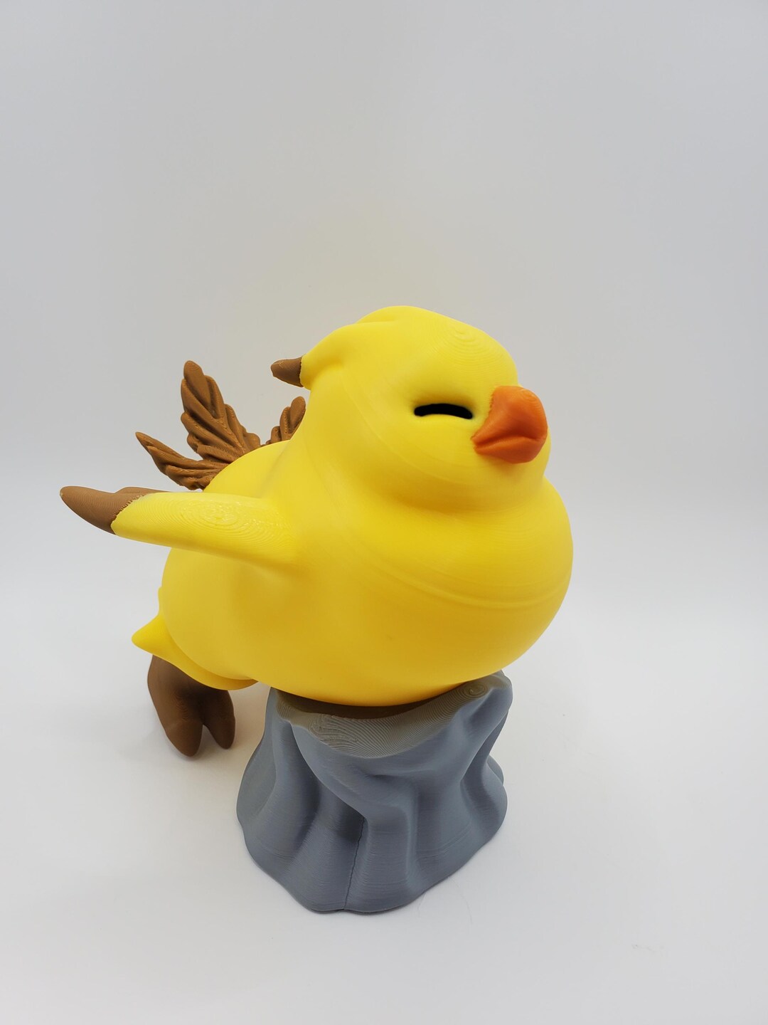 Fat Chocobo Figure - Final Fantasy Chocobo - FFXIV FFVII FF7 - Chibi ...