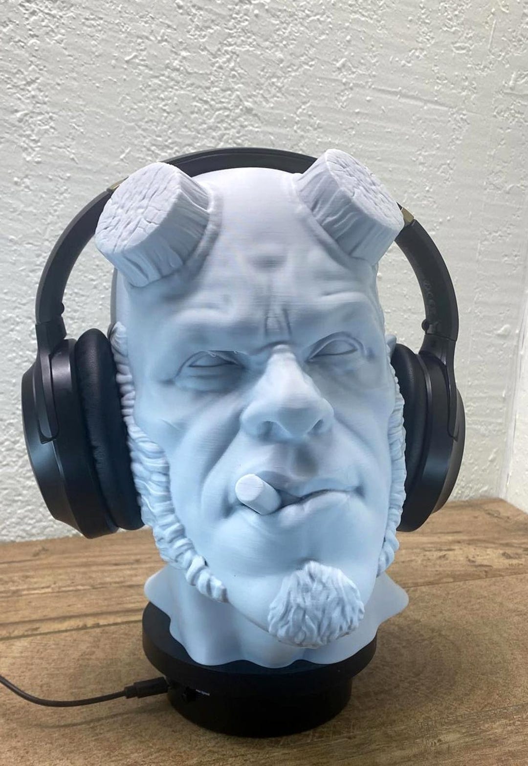 Hellman Headset Holder - Comic Headphone Stand - Dad Gift - Gift for ...