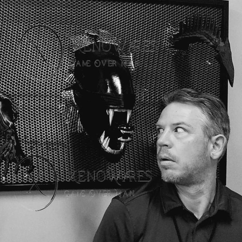 Xenomorph Headphone Stand - Aliens Headset Holder - Gift for Him - Gift ...