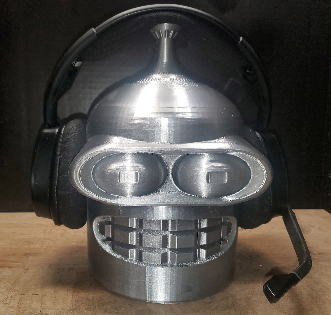 Bender Bending Headphone Stand Futurama Headset Stand L Robot Head ...