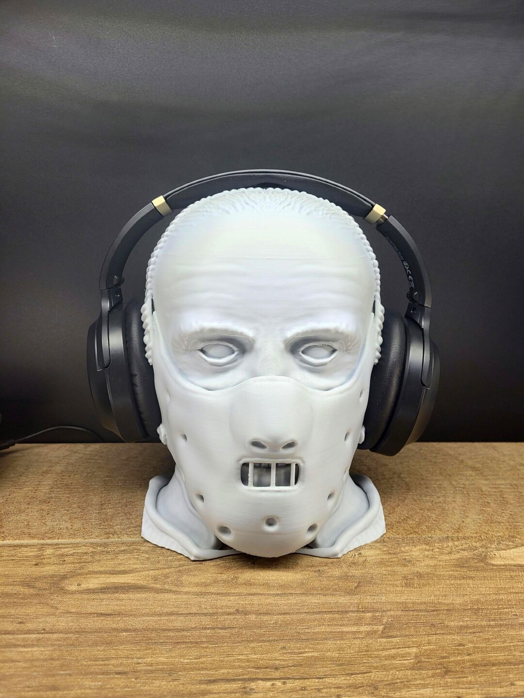 Hannibal Lecter Headset Stand - Anthony Hopkins Headphone Holder ...