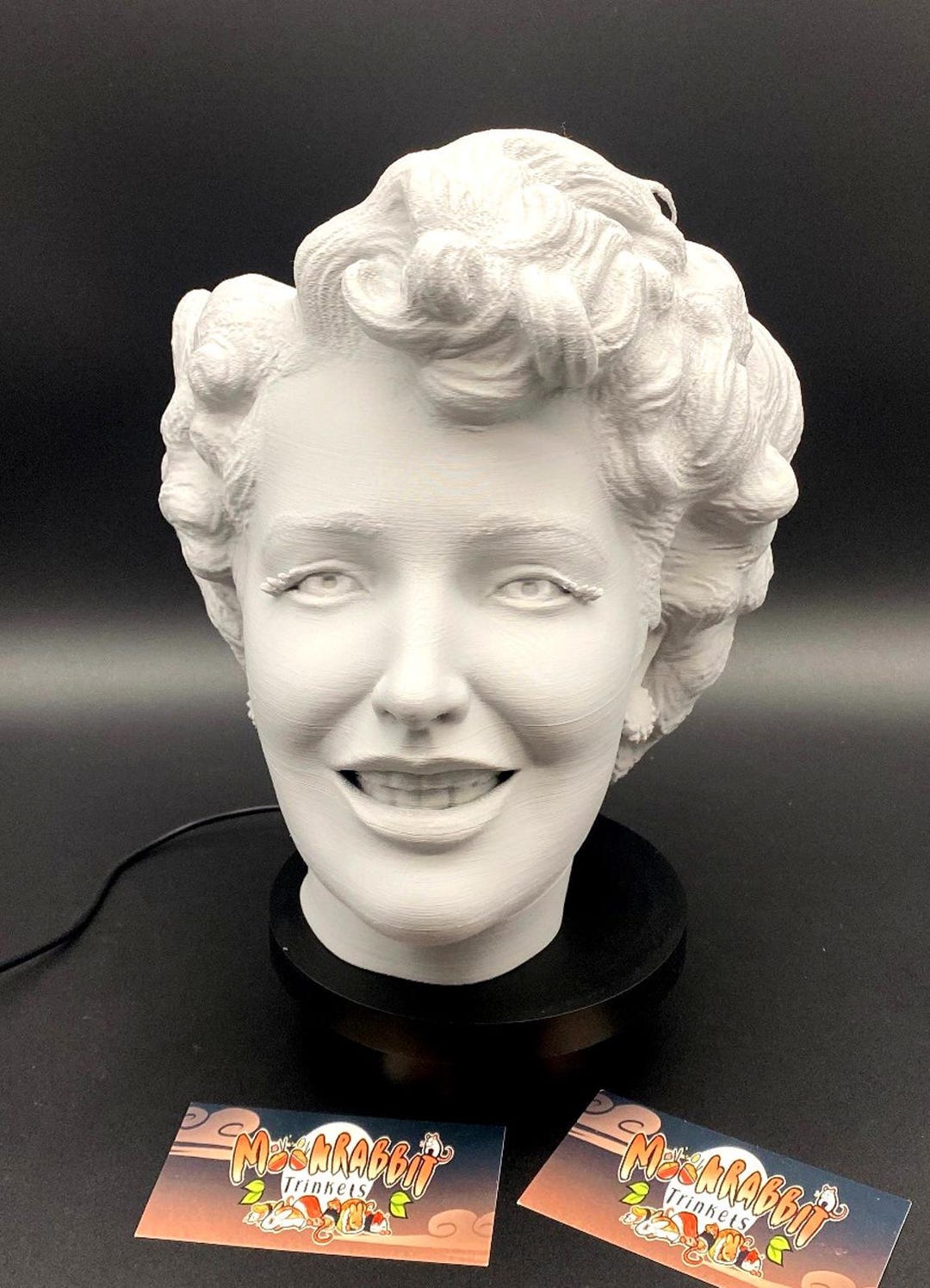 Natalie Schafer Headphone Stand - Mrs. Howell Gilligan's Island Gaming Bust - Birthday Gift Idea ...