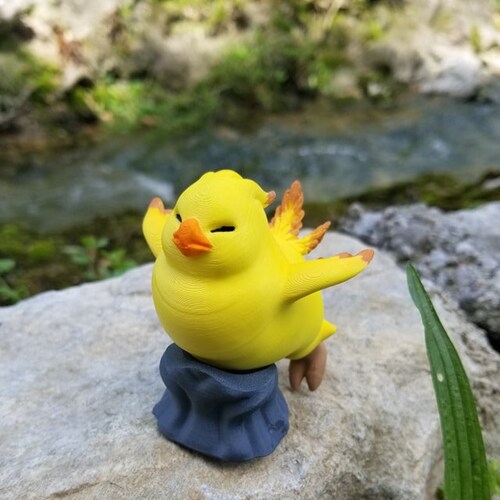 Final Fantasy Chunky Chocobo Custom Figure color Options - Etsy