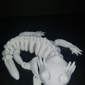 Articulated Skeleton Axolotl 10 Long Fidget Toy - Etsy
