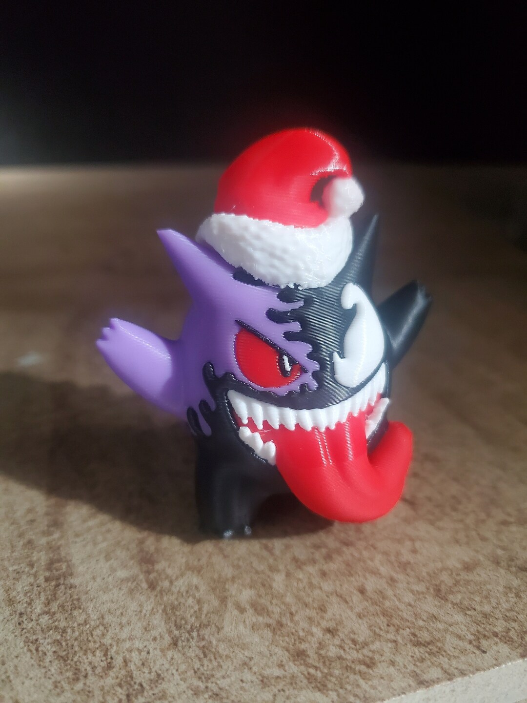 Gengar Christmas Ornament Santa Venom Gengar Holiday Ghost Pokemon ...