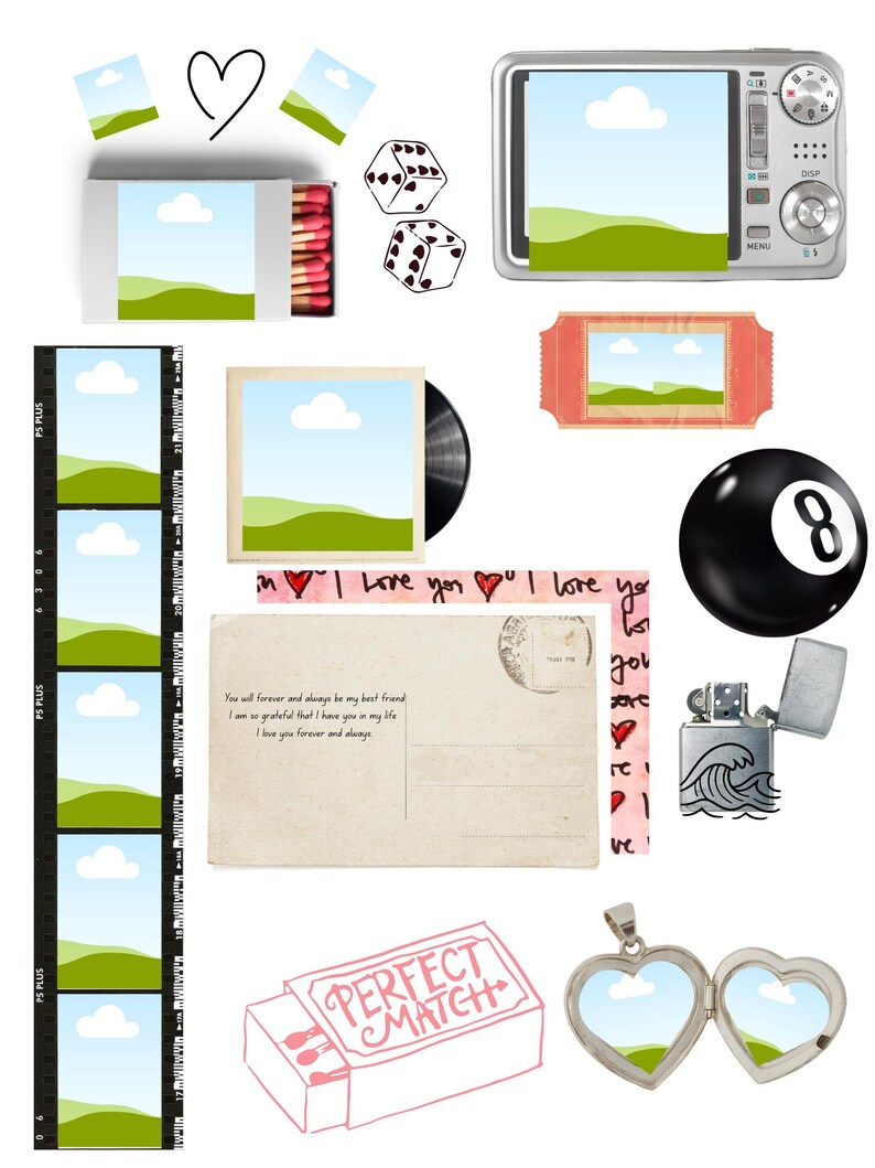 Personalized Matchbox Poster Template - Etsy