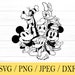 Fab Five Svg, Mouse, Svg, Png, Dxf, Jpeg, Digital Download, Cut File ...