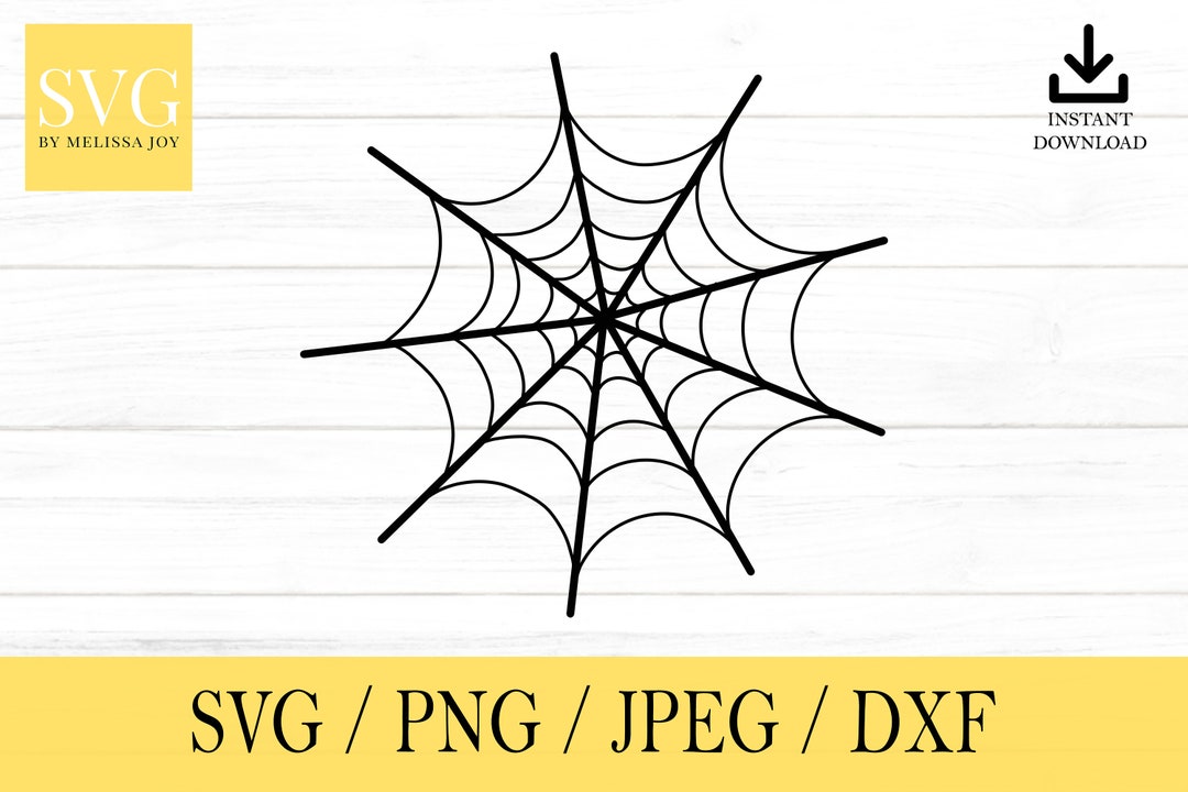 Spider Web Svg, Halloween SVG, Spooky Svg, Png, Dxf, Jpeg, Digital ...