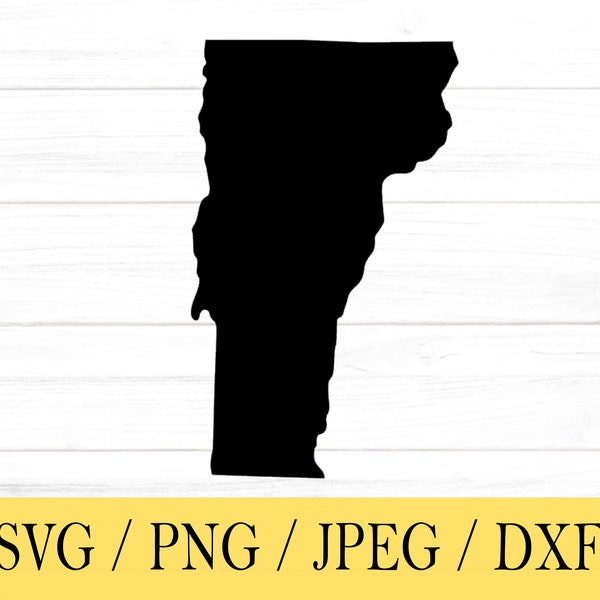 Vermont State Svg - Etsy