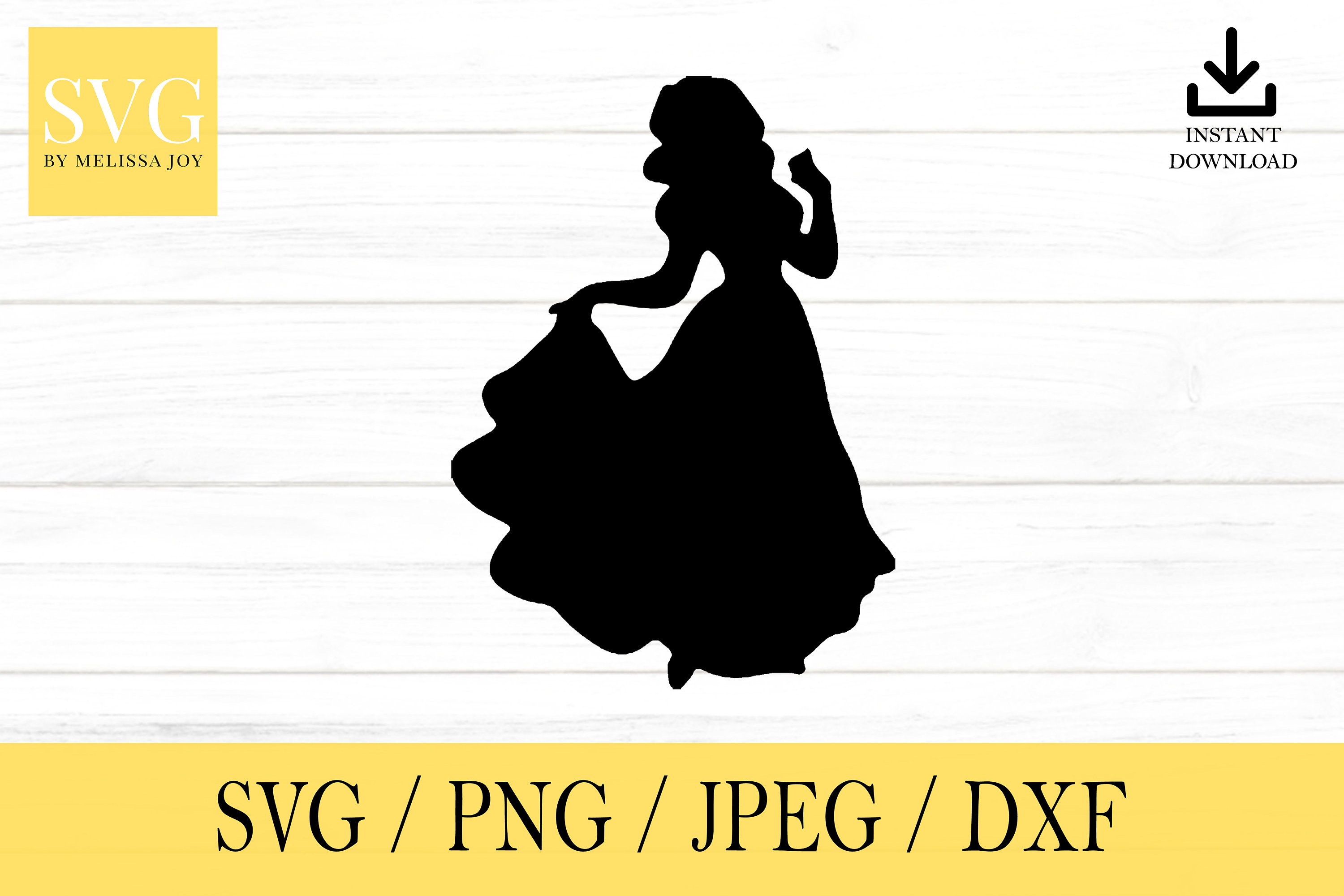 Disney Princess Snow White Silhouette