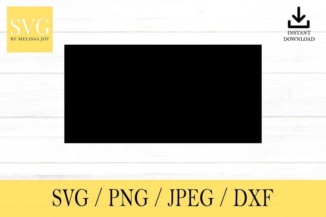 Rectangle SVG, Square, Solid, Shape, Svg, Png, Dxf, Jpeg, Digital ...