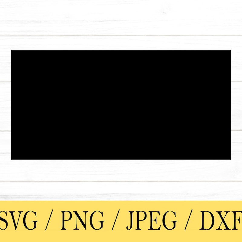 Rectangle Frame Svg - Etsy