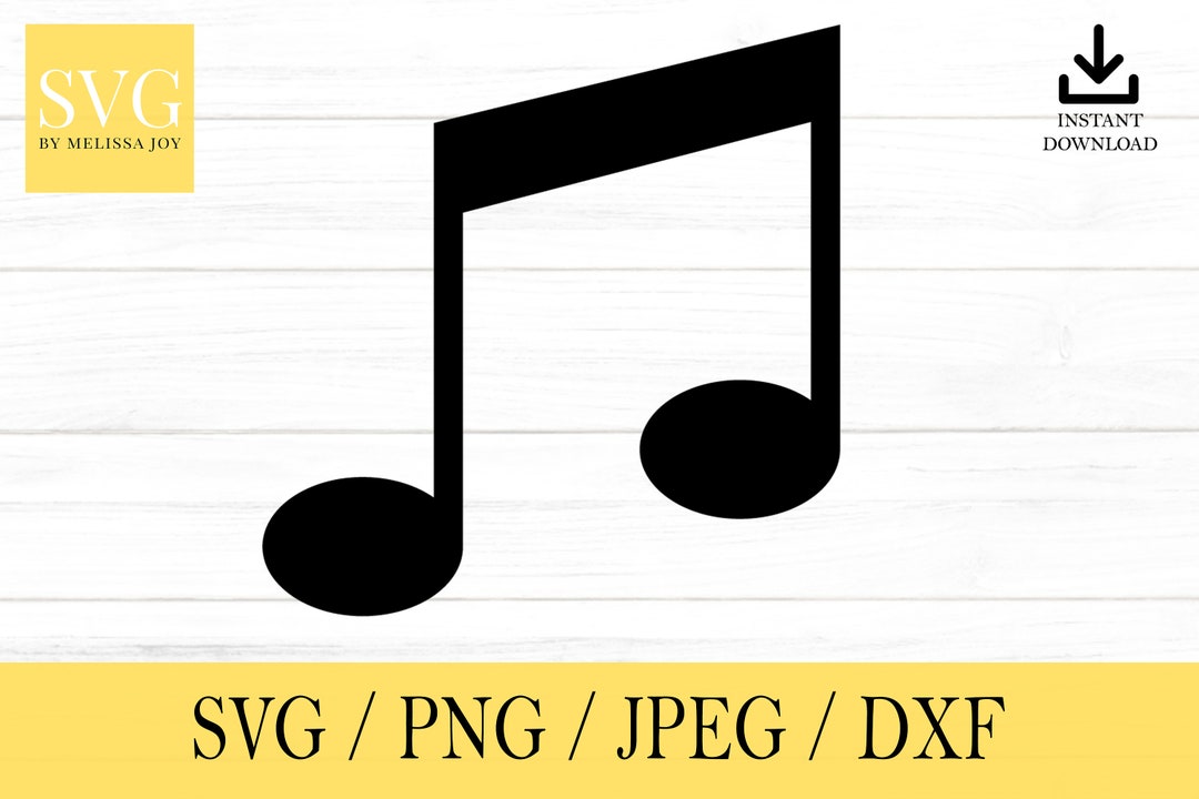 Music Note SVG, Music Note, Shape, Svg, Png, Dxf, Jpeg, Digital ...
