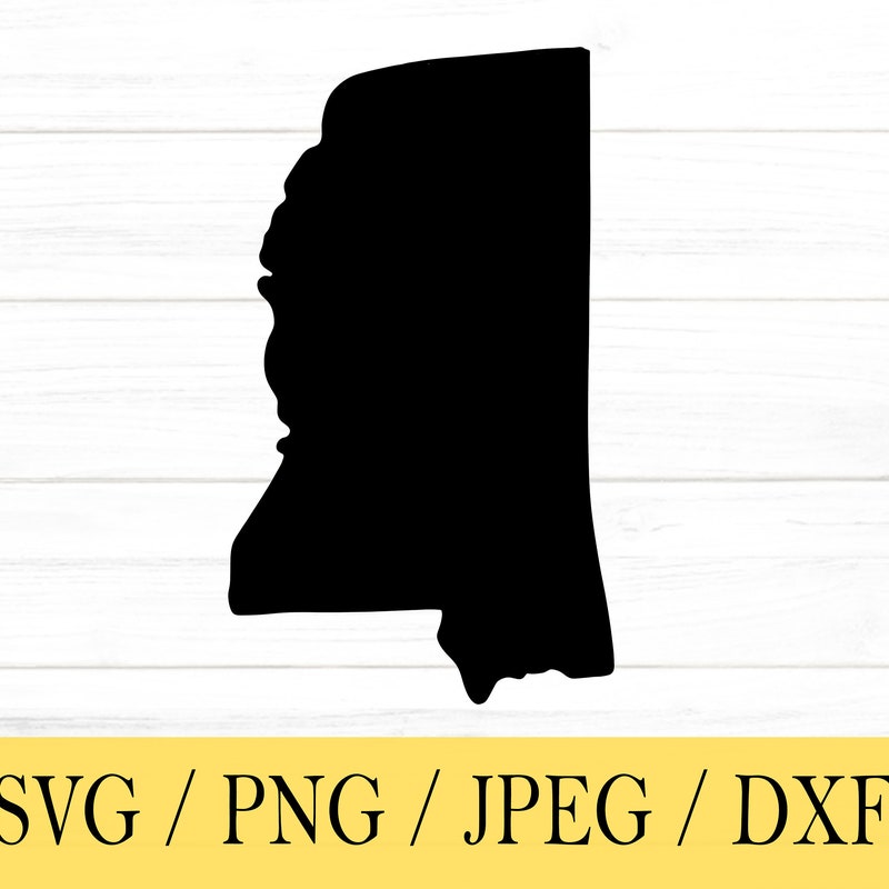 Mississippi State Svg - Etsy