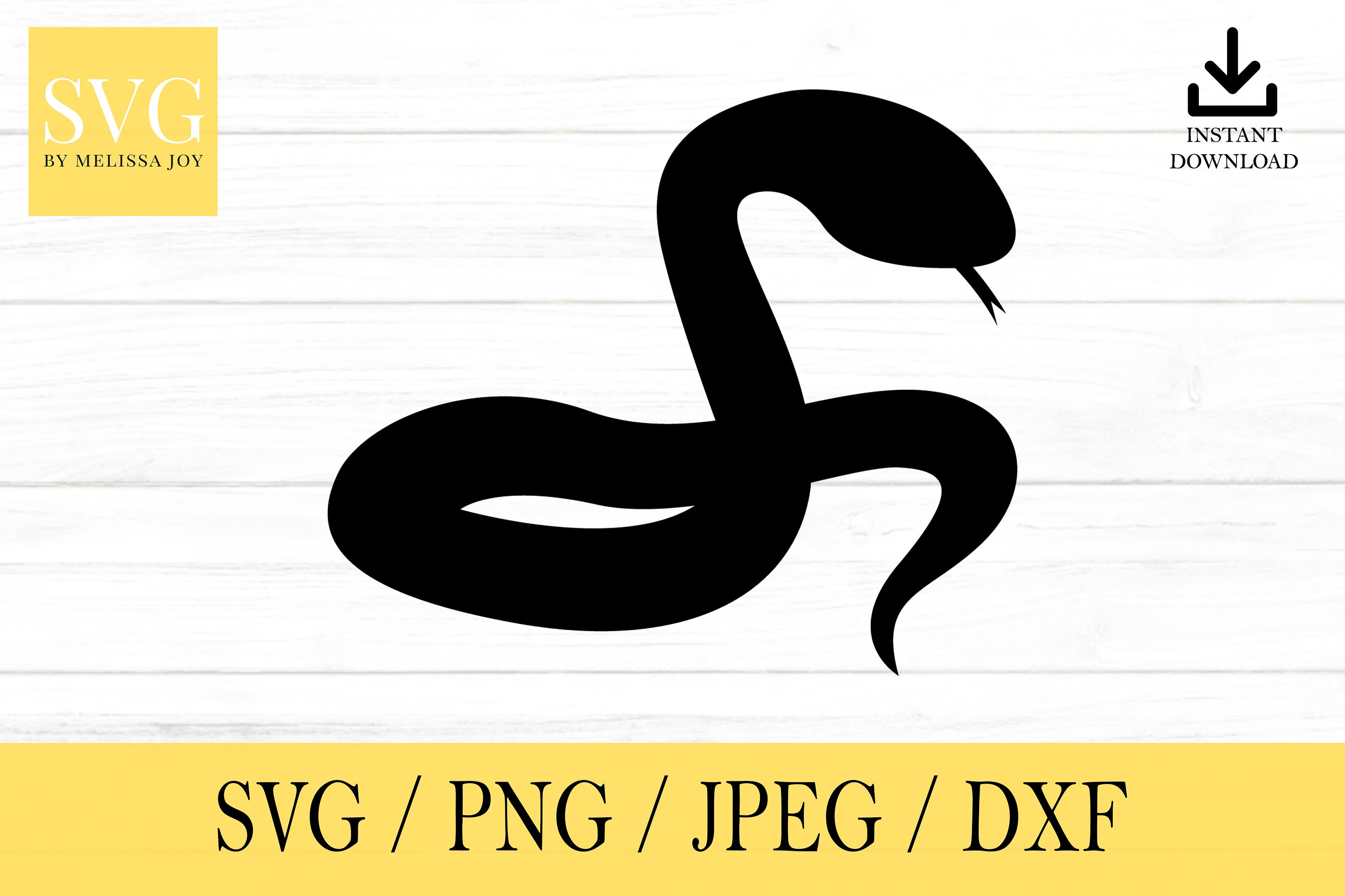 Snake Svg Animal SVG Svg Png Dxf Jpeg Digital Download - Etsy