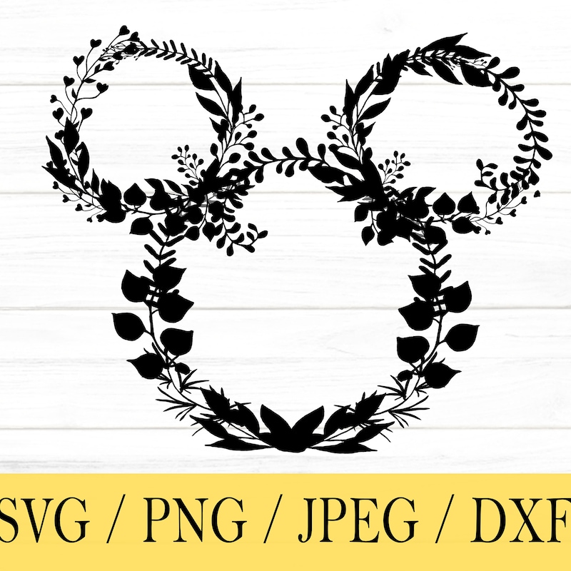 Mickey Mouse Ears Svg - Etsy