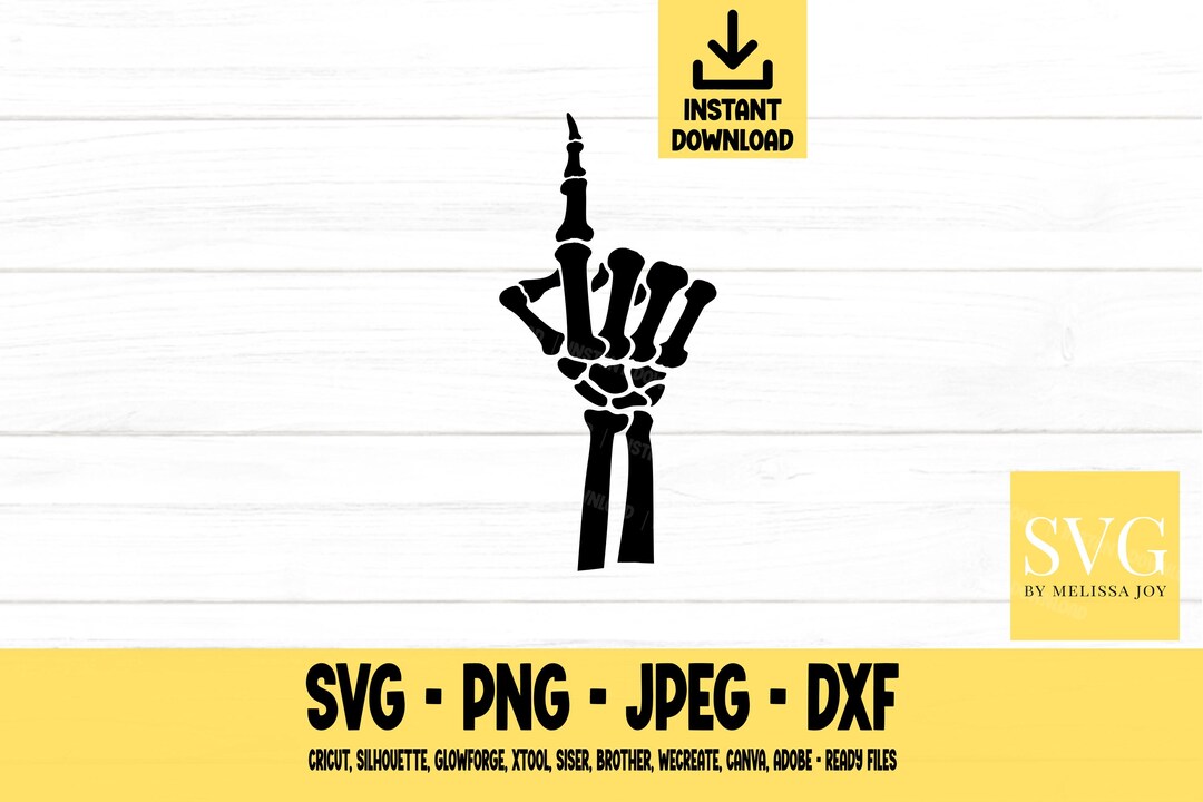 Pointing Skeleton Svg, Skeleton Hand SVG, Svg, Png, Dxf, Jpeg, Digital ...