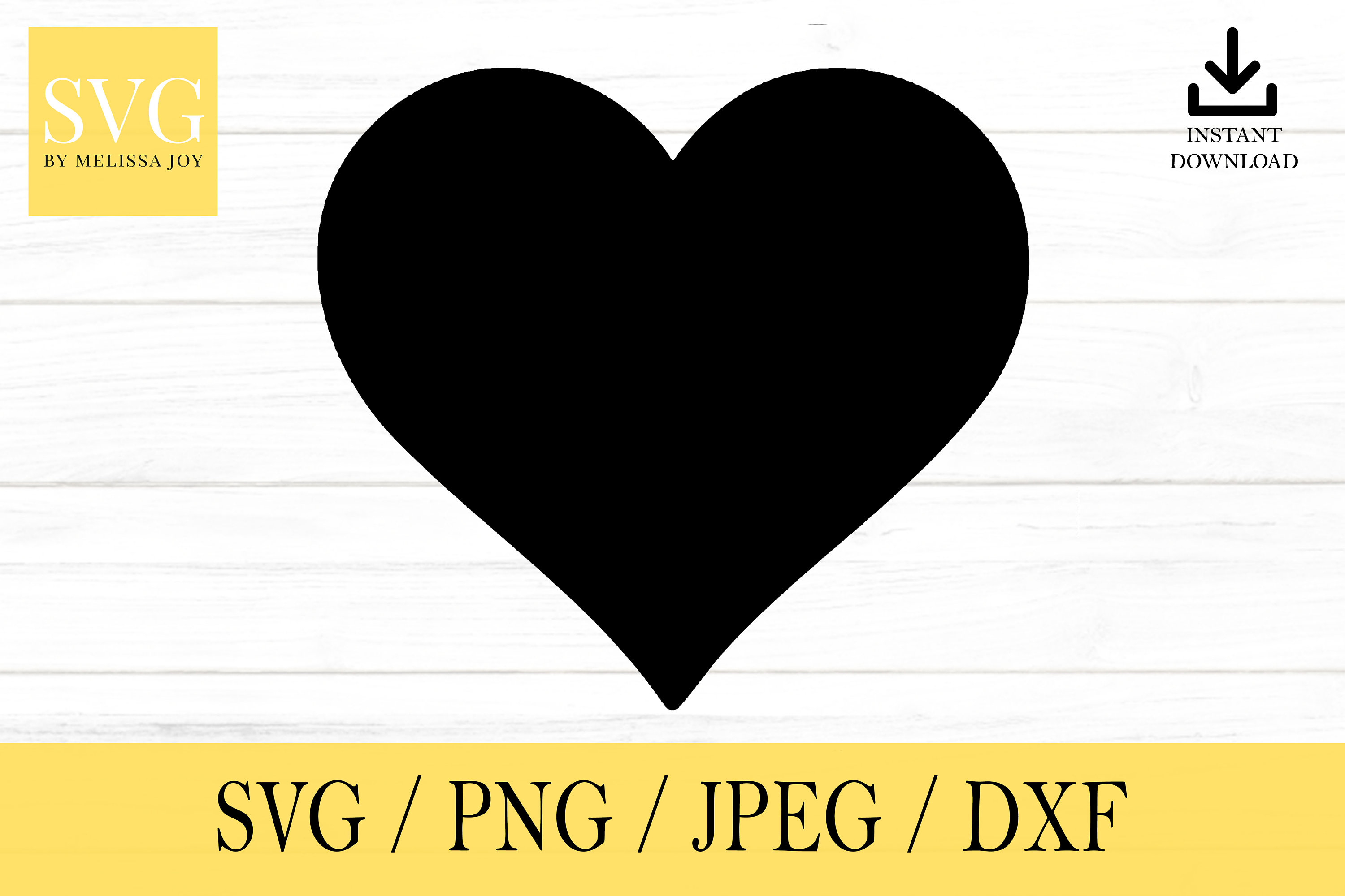 Corazón SVG Corazón perfecto Corazón de dibujos animados - Etsy España