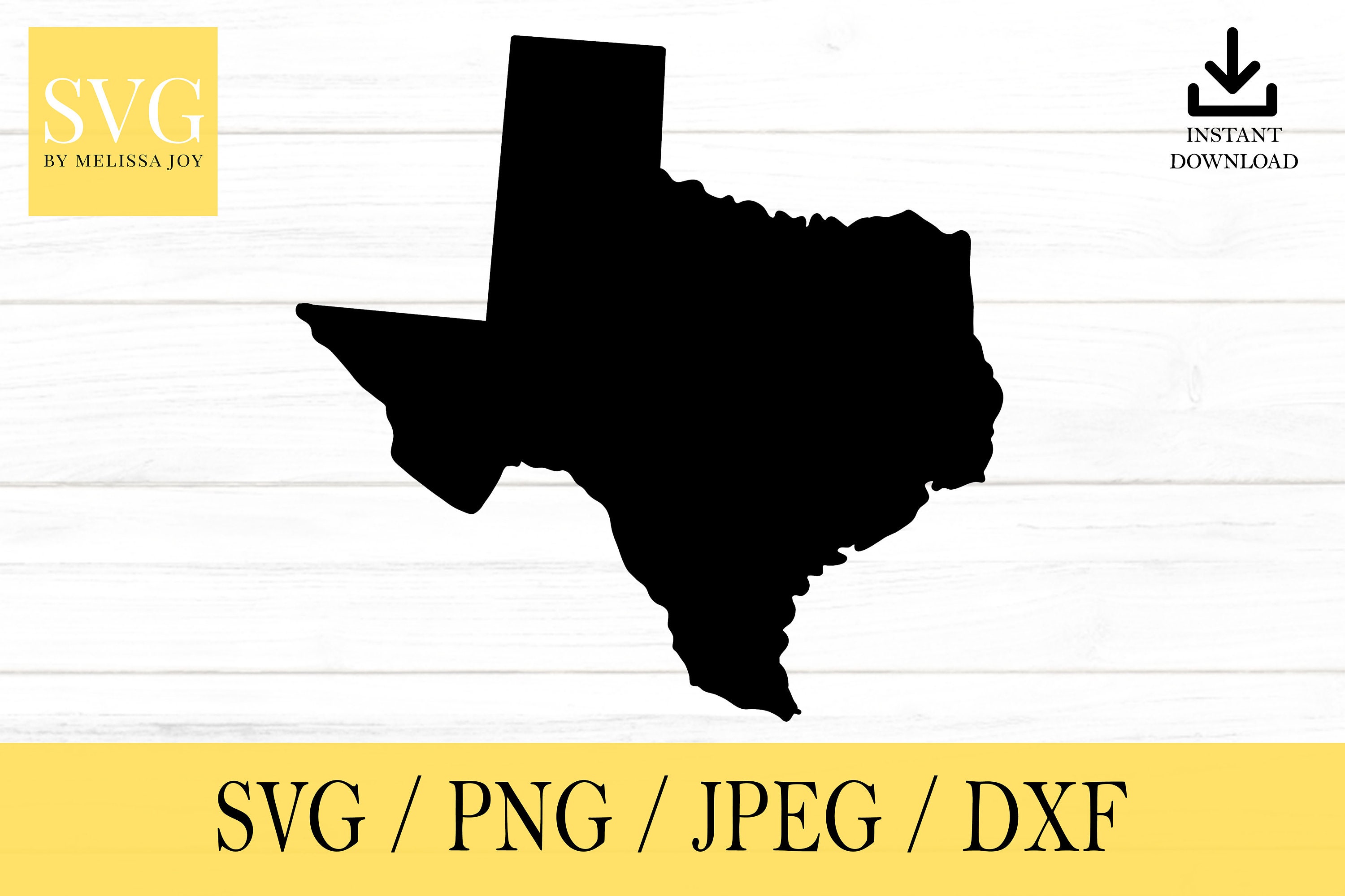 Texas SVG State Svg United States Shape Svg Png Dxf - Etsy