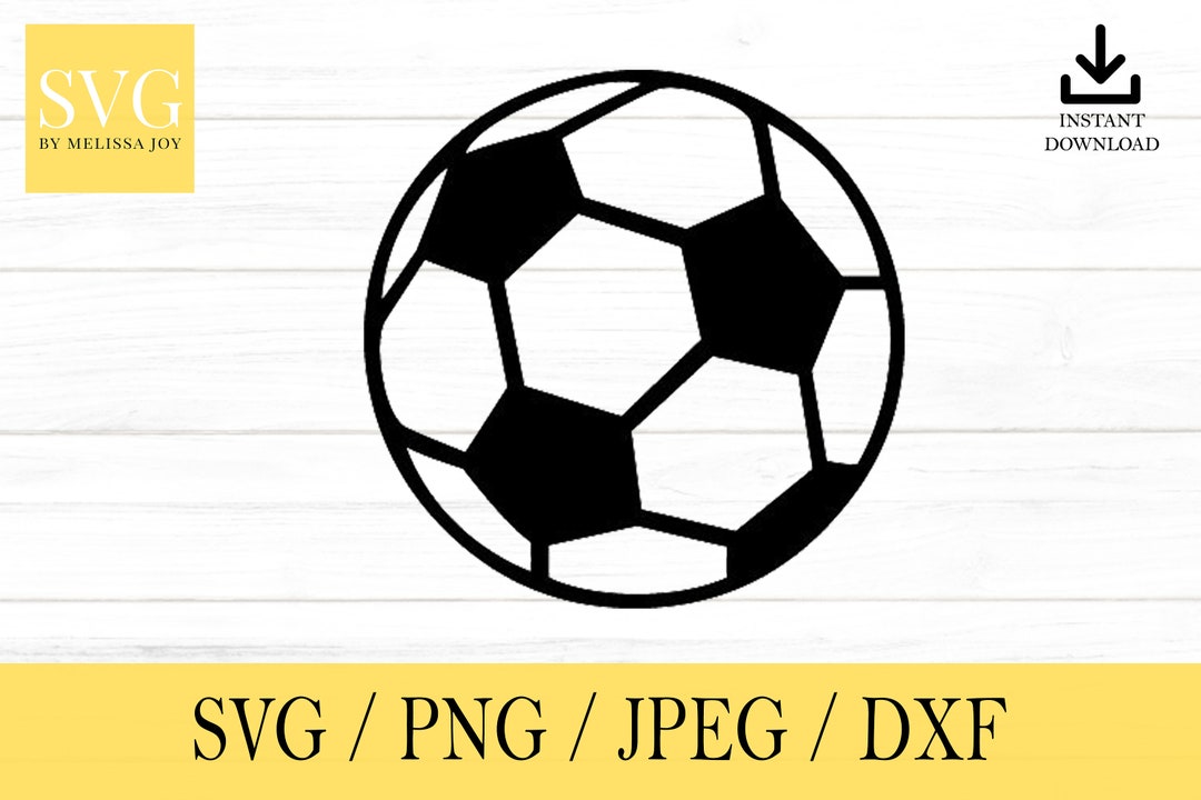 Fußball Ball svg, Sport SVG, svg, png, dxf, jpeg, digitaler Download ...