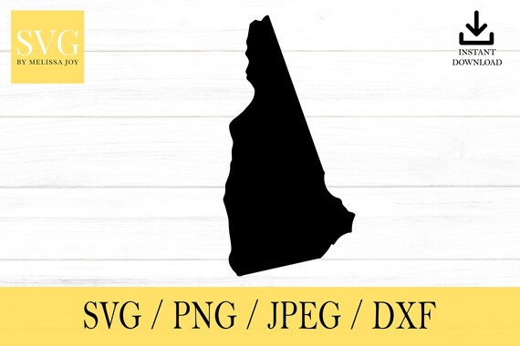 New Hampshire SVG State svg United States Shape svg png | Etsy