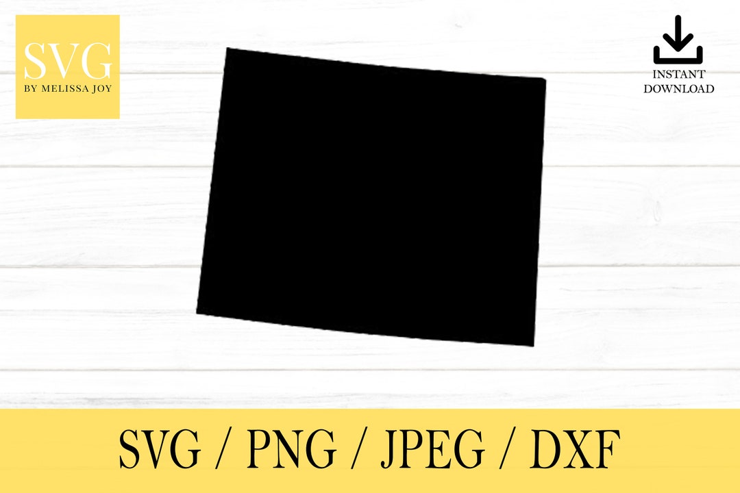 Colorado SVG, State Svg, United States, Shape, Svg, Png, Dxf, Jpeg ...