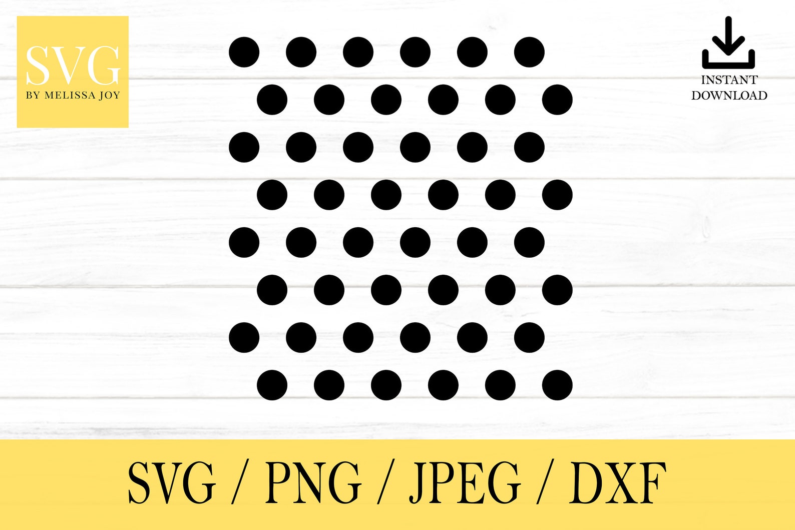 Polka Dot Svg, Dots SVG, Svg, Png, Dxf, Jpeg, Digital Download, Cut ...