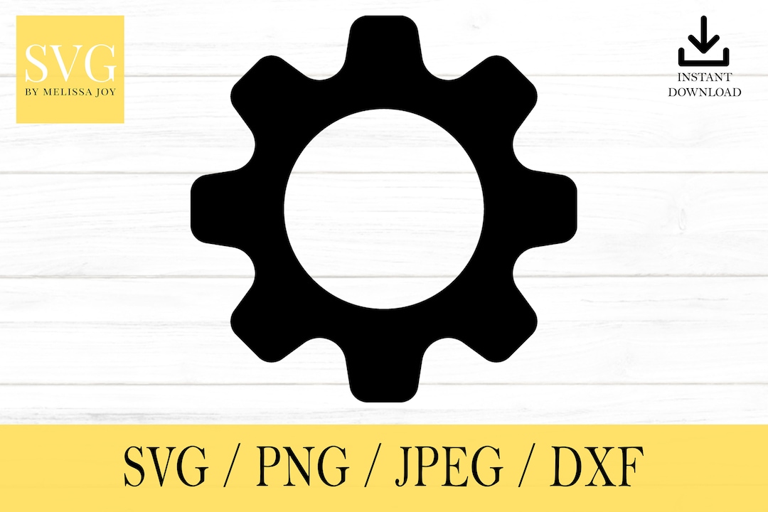Zahnrad SVG, Zahnrad, Form, svg, png, dxf, jpeg, digitaler Download ...