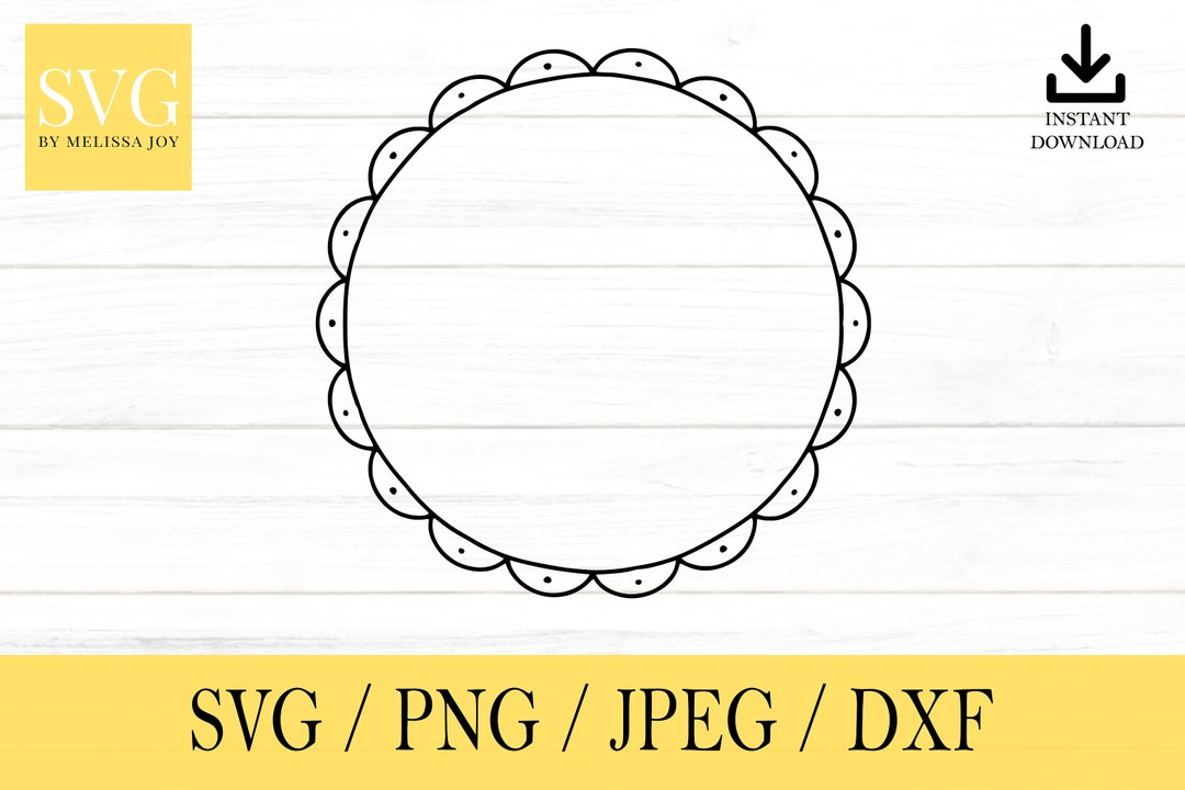 Decorative Circle SVG, Svg, Png, Dxf, Jpeg, Digital Download, Cut File ...
