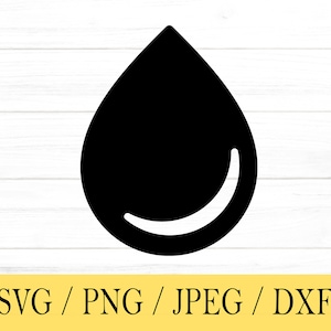 Raindrop SVG, Water, Shape, Svg, Png, Dxf, Jpeg, Digital Download, Cut ...