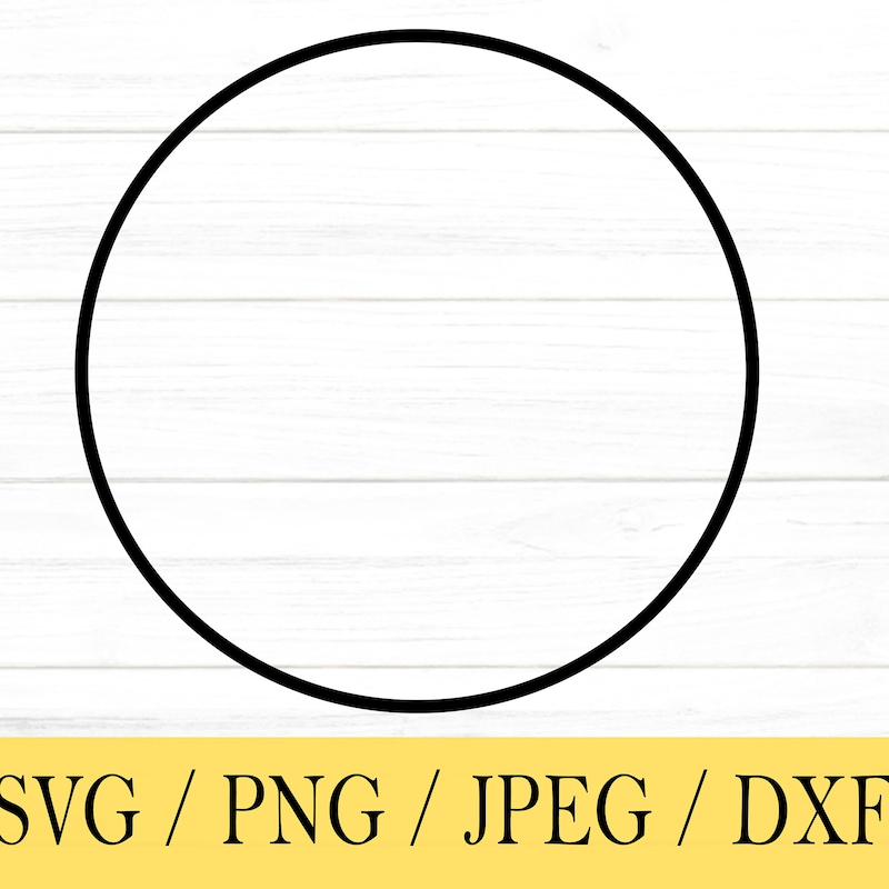 Circle Svg - Etsy