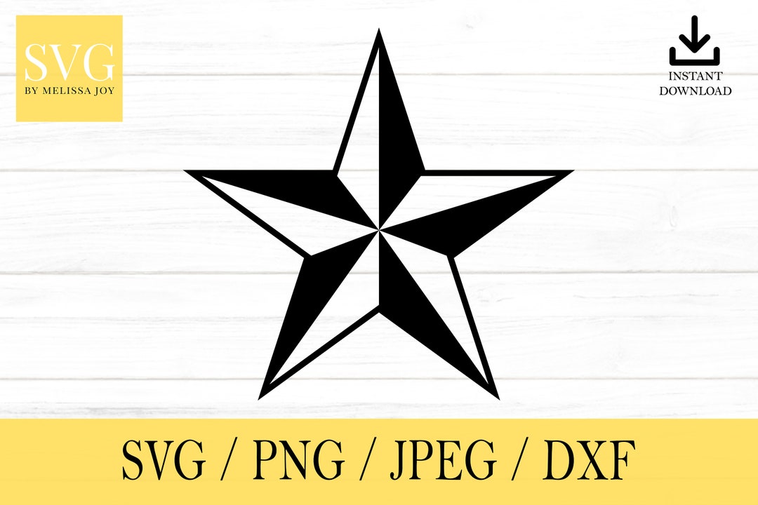 Star SVG, Star, Shape, Svg, Png, Dxf, Jpeg, Digital Download, Cut File ...