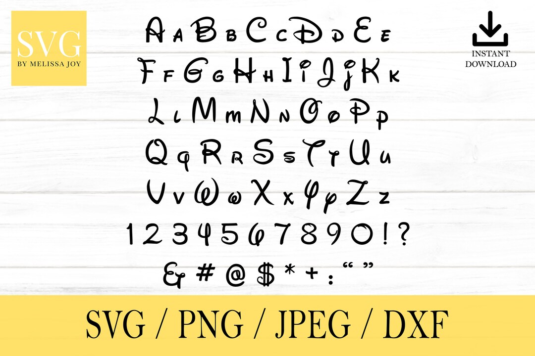 Magic Font SVG, Svg, Png, Dxf, Jpeg, Digital Download, Cut File, Cricut ...