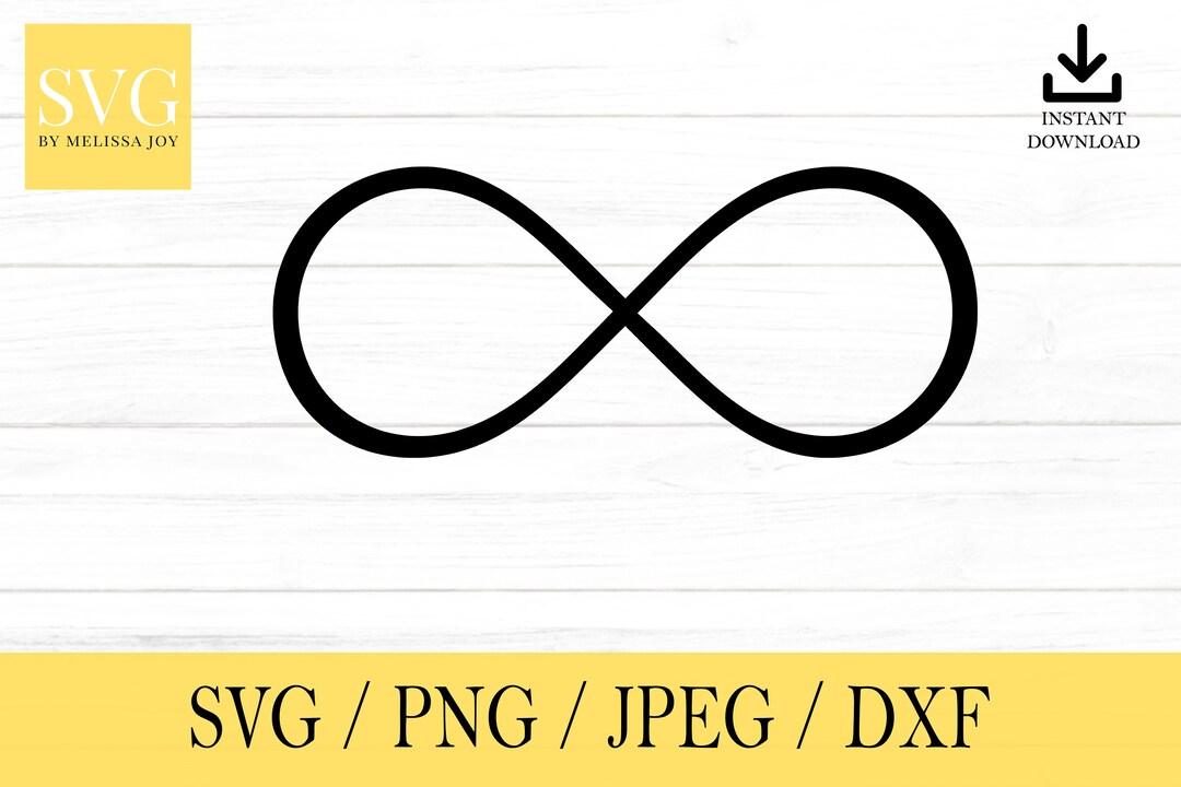 Infinity Symbol SVG, Infinity, Shape, Svg, Png, Dxf, Jpeg, Digital ...