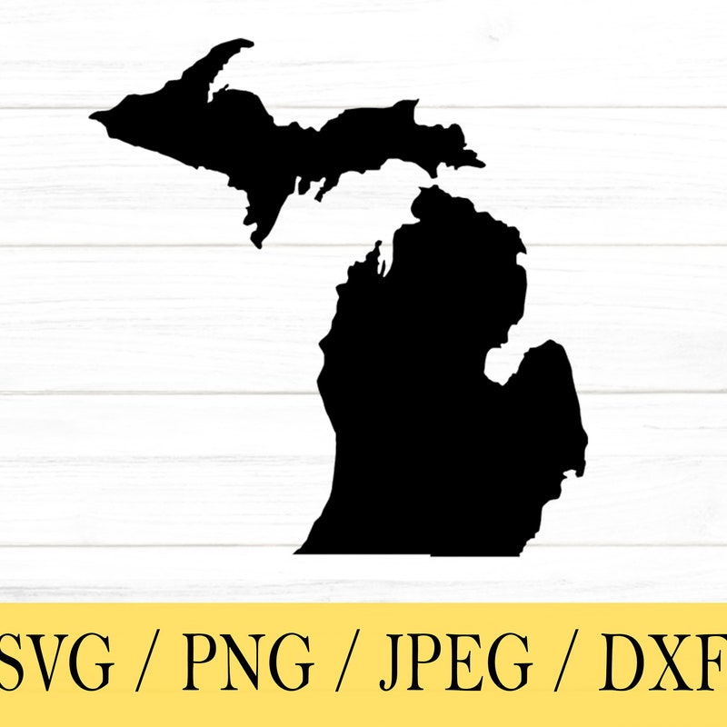Michigan Svg - Etsy