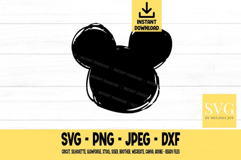 Mouse Svg, Scribble, Mouse Head, Mouse Head, Mouse, Svg, Png, Dxf, Jpeg ...