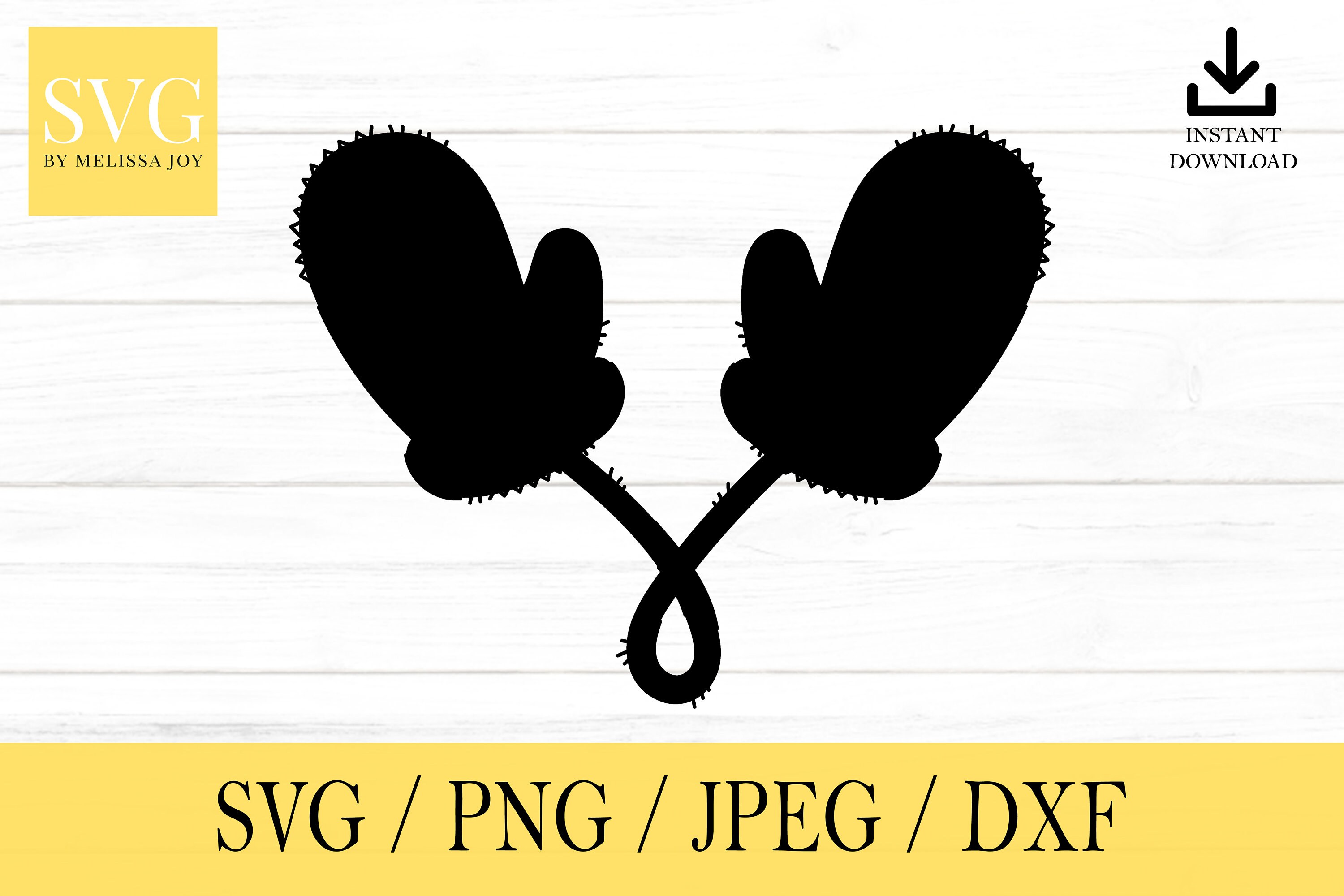 Mittens Svg, Holiday SVG, Svg, Png, Dxf, Jpeg, Digital Download, Cut ...