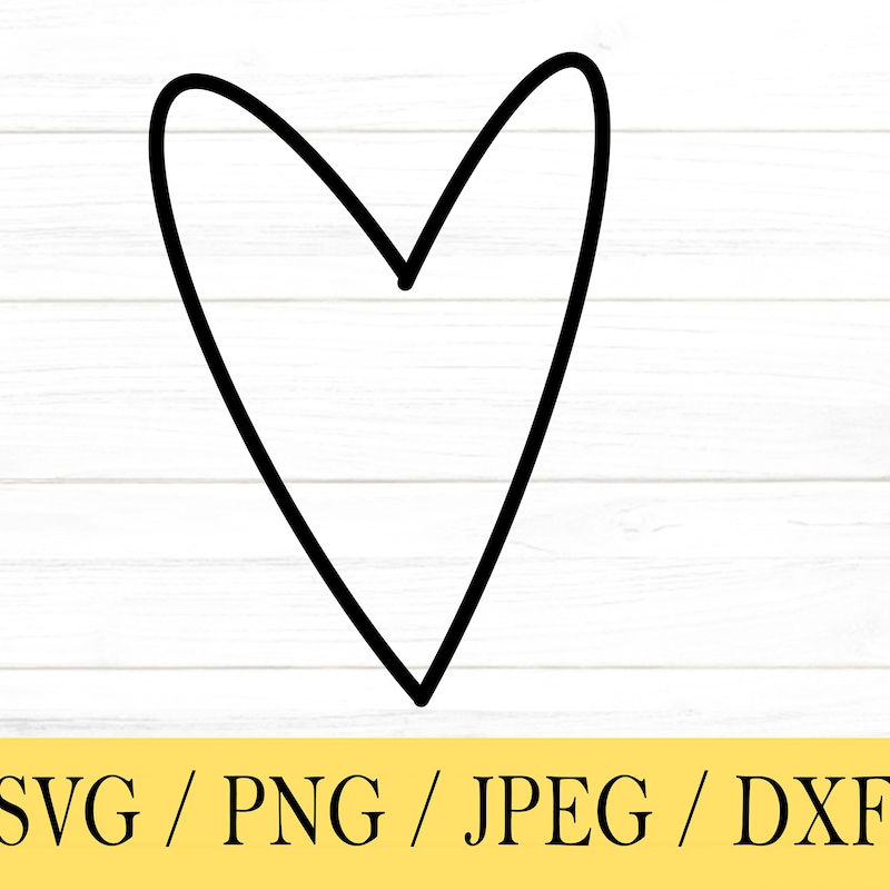 Heart Svg - Etsy