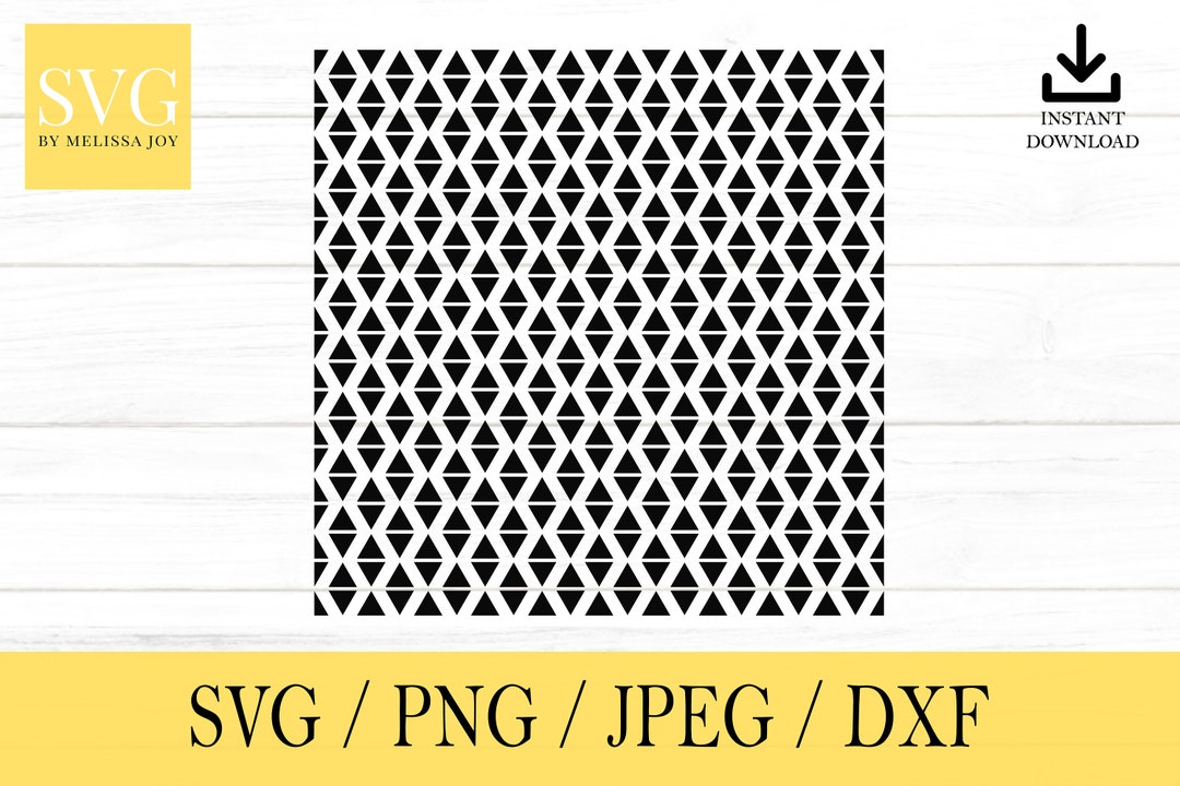 Triangle Pattern Svg, Triangles SVG, Svg, Png, Dxf, Jpeg, Digital ...