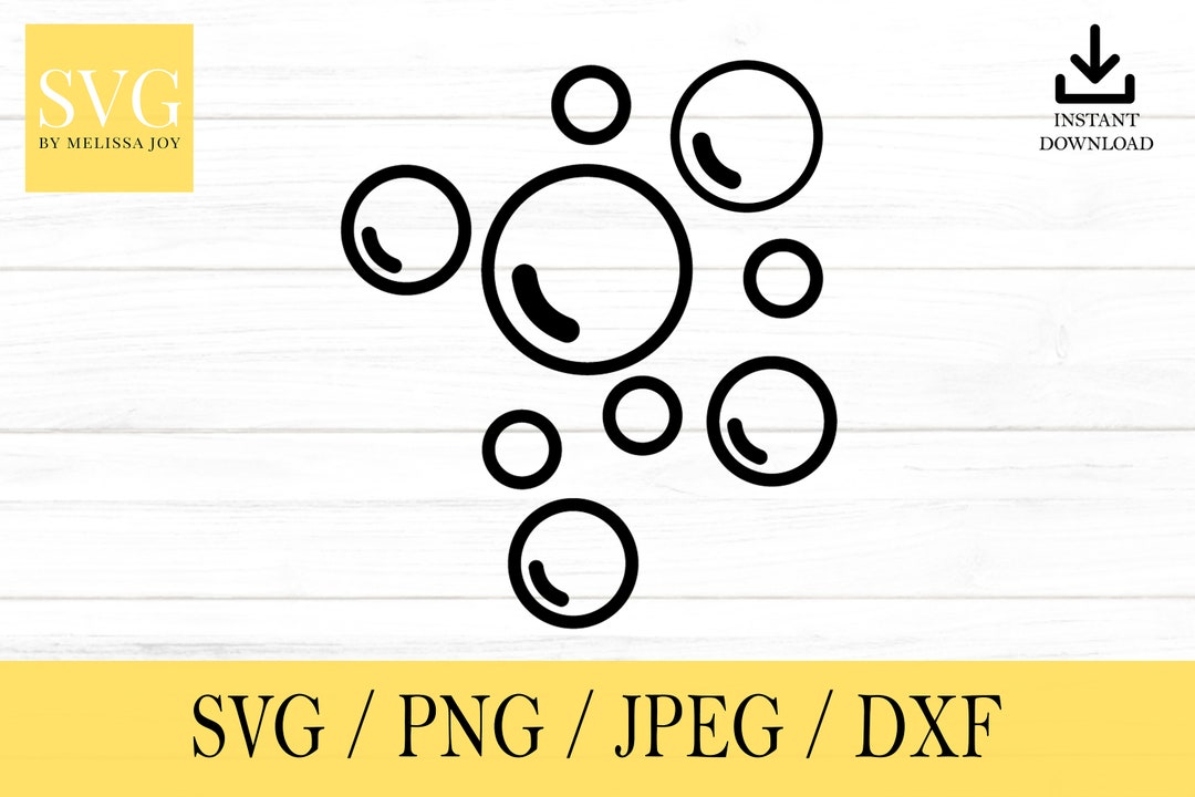 Bubbles SVG, Bubbles, Shape, Svg, Png, Dxf, Jpeg, Digital Download, Cut ...