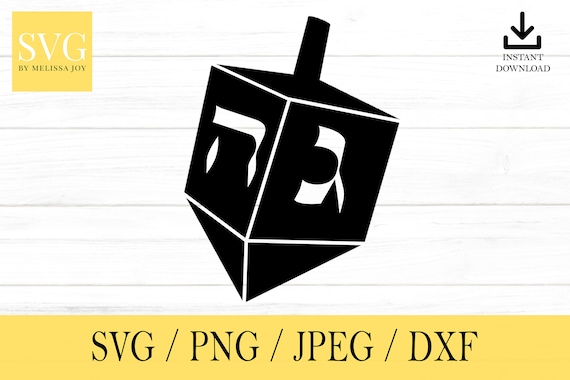 Dreidel svg Hanukkah SVG Holiday SVG svg png dxf jpeg - Etsy España