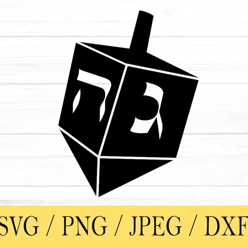 Dreidel Svg - Etsy