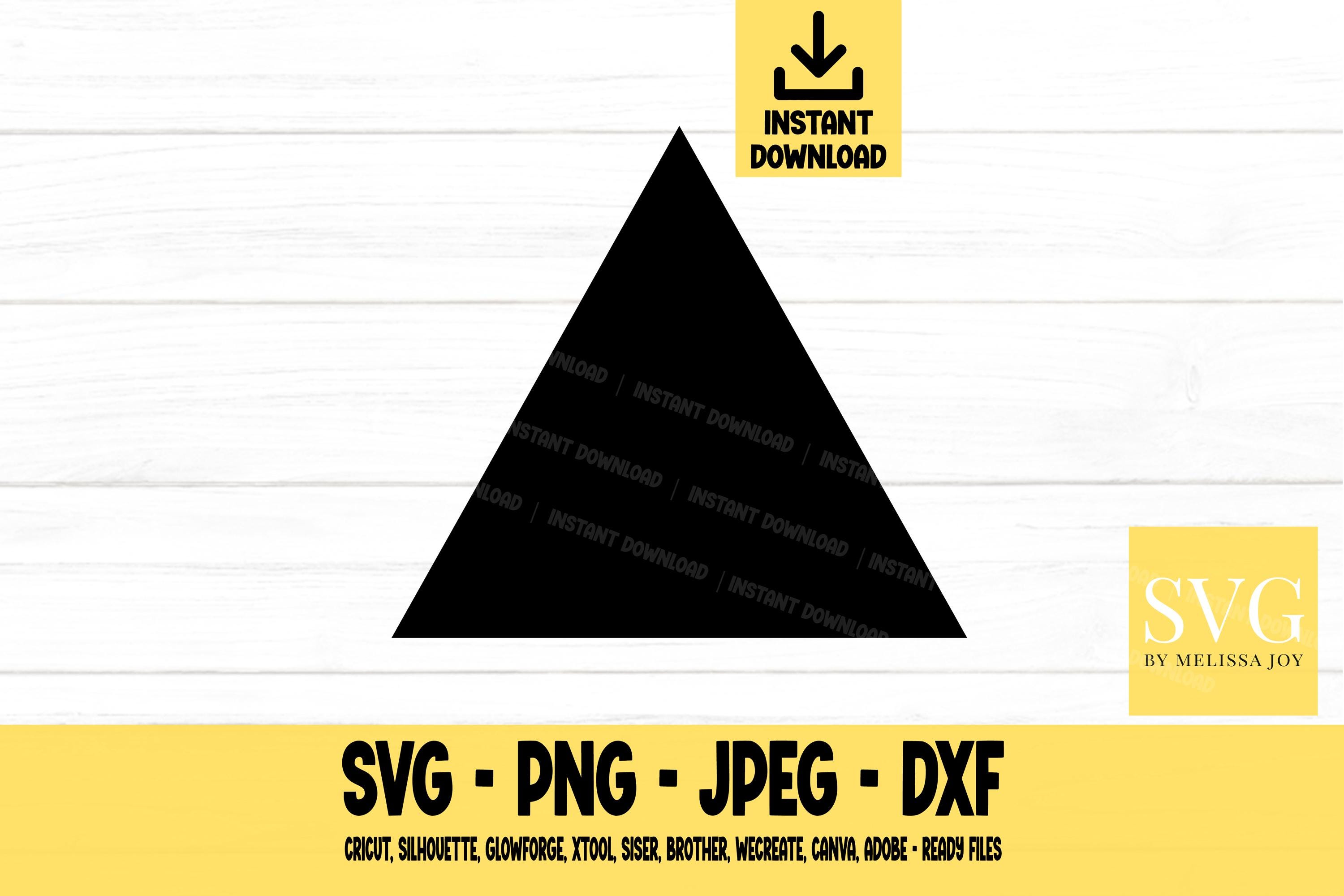 Triangle SVG, Perfect Triangle, Solid, Shape, Svg, Png, Dxf, Jpeg ...